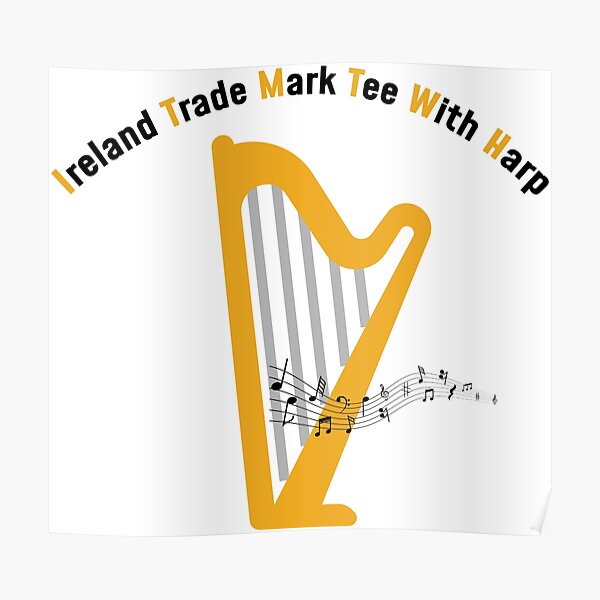 "Funny Harp, Harp Heartbeat , Harp Player , Eat Sleep Harp" Poster for ...