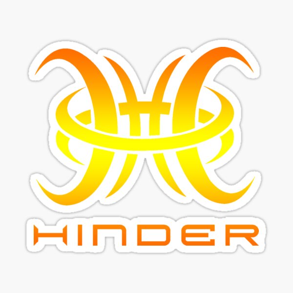 "Logo epic Hinder rock band" Sticker for Sale by clloydwilliam90 ...