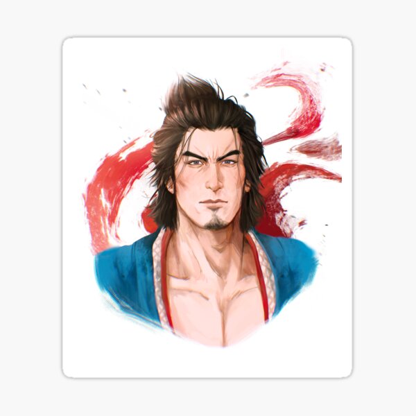 "Sakamoto Ryoma (Ishin Kiryu)" Sticker for Sale by miamiero | Redbubble