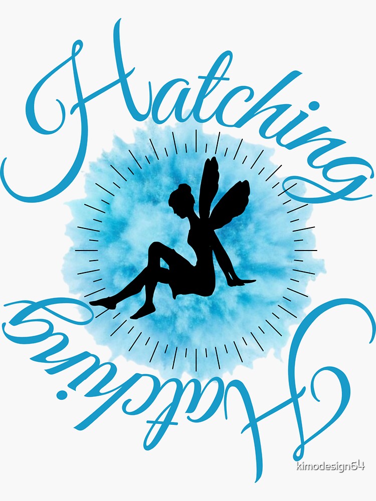 "Hatching." Sticker for Sale by kimodesign64 | Redbubble