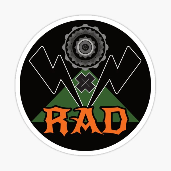 "RAD POWER BIEK RAD RUNNER rider FAT TIRE E-BIKE" Sticker for Sale by ...