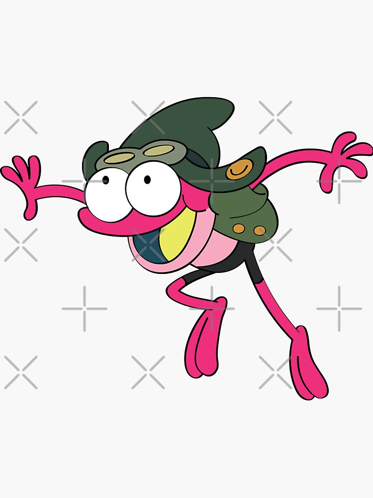 "Sprig Jump Fantasy world Amphibia The Meaning Of Friendship" Sticker ...