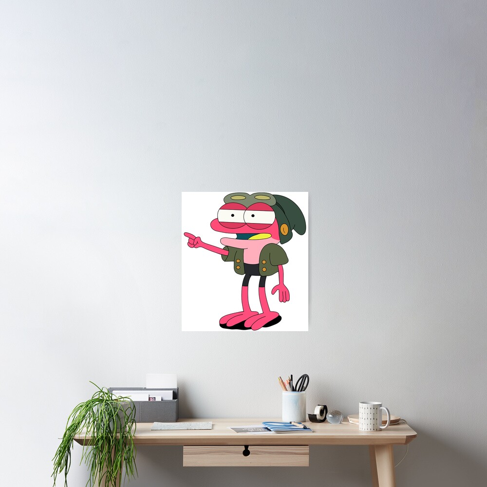 "Frogman Fantasy world Amphibia The Meaning Of Friendship Frogs" Poster ...