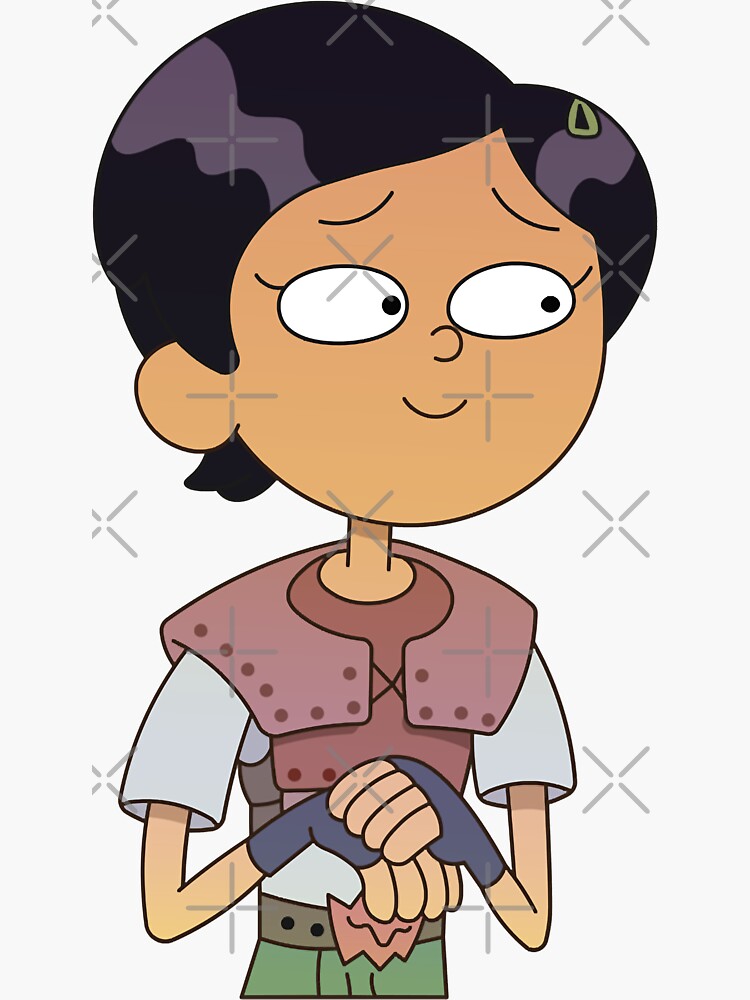 Pegatina «Marcy Fantasy world Amphibia El significado de la amistad Wu ...