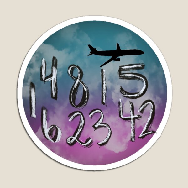"Lost numbers " Magnet for Sale by swanspirate520 | Redbubble
