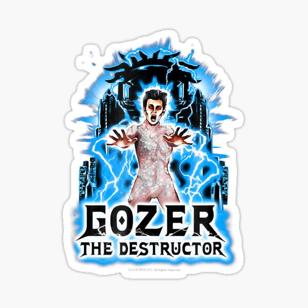 "Gozer For Men & Women" Sticker for Sale by DanielStrain | Redbubble