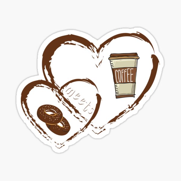 "Coffee Meets Bagel In Heart Net Worth" Sticker for Sale by ...
