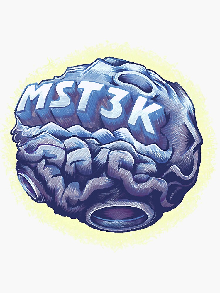 "MST3K Moon " Sticker for Sale by khirynnachmi | Redbubble