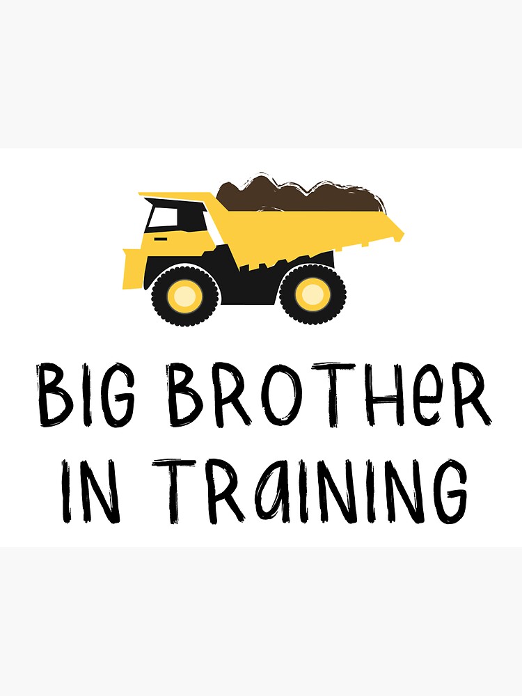 "Big Brother in Training" Sticker for Sale by figtreeworks | Redbubble