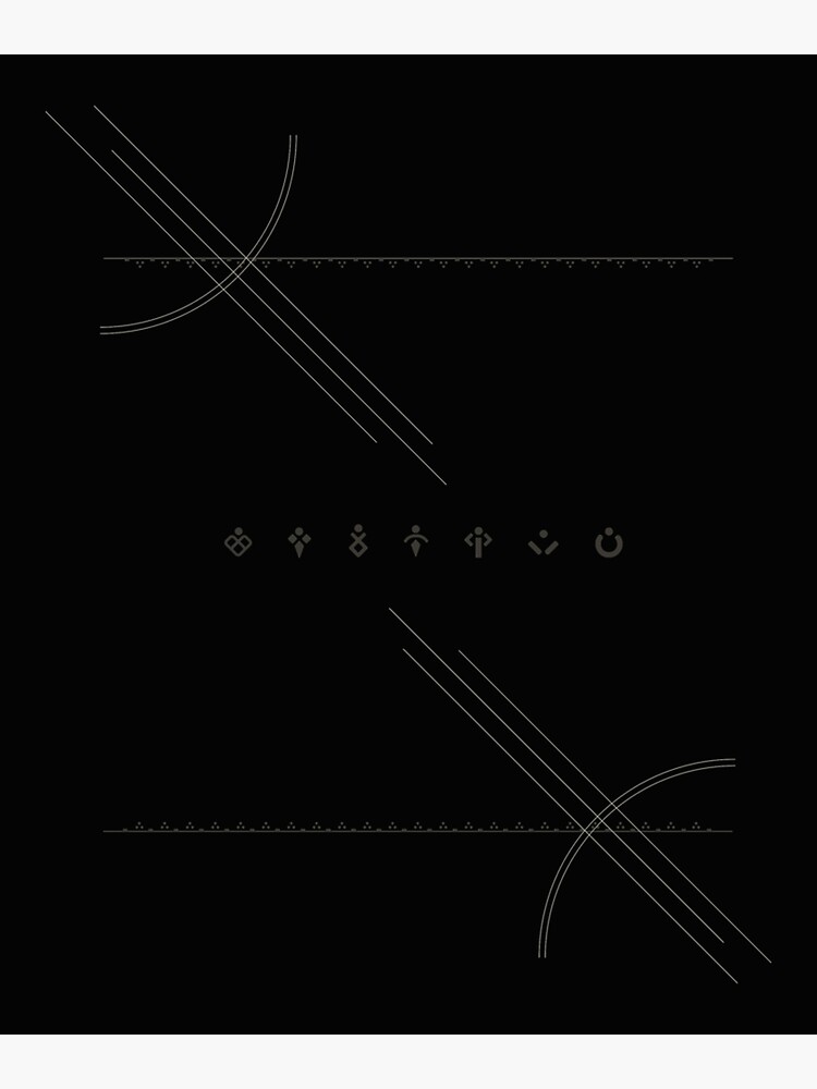 "Nier Automata Menu UI" Canvas Print for Sale by OwenHargreaves | Redbubble