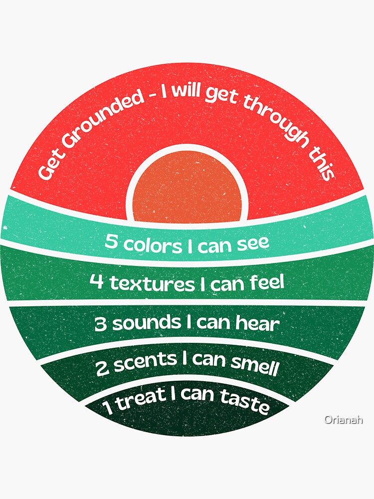 "Overwhelmed, stop and ground. Mindfulness using the five senses ...