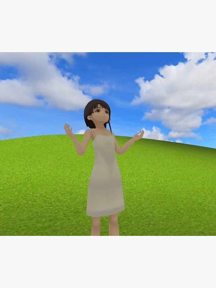 "Serial Experiments Lain Windows Background Wallpaper" Poster for Sale ...