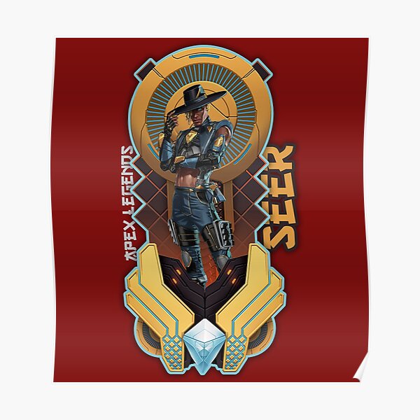 "Seer Apex Legends flag" Poster by ToxicMonkeys09 | Redbubble