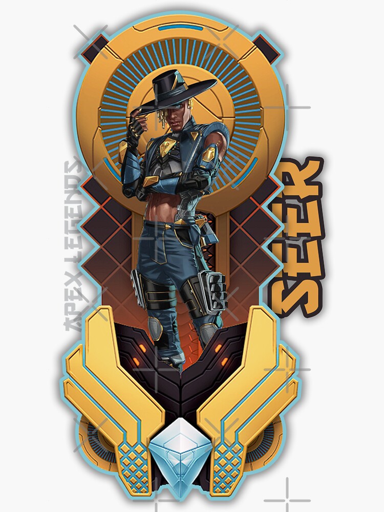 "Seer Apex Legends flag" Sticker for Sale by ToxicMonkeys09 | Redbubble