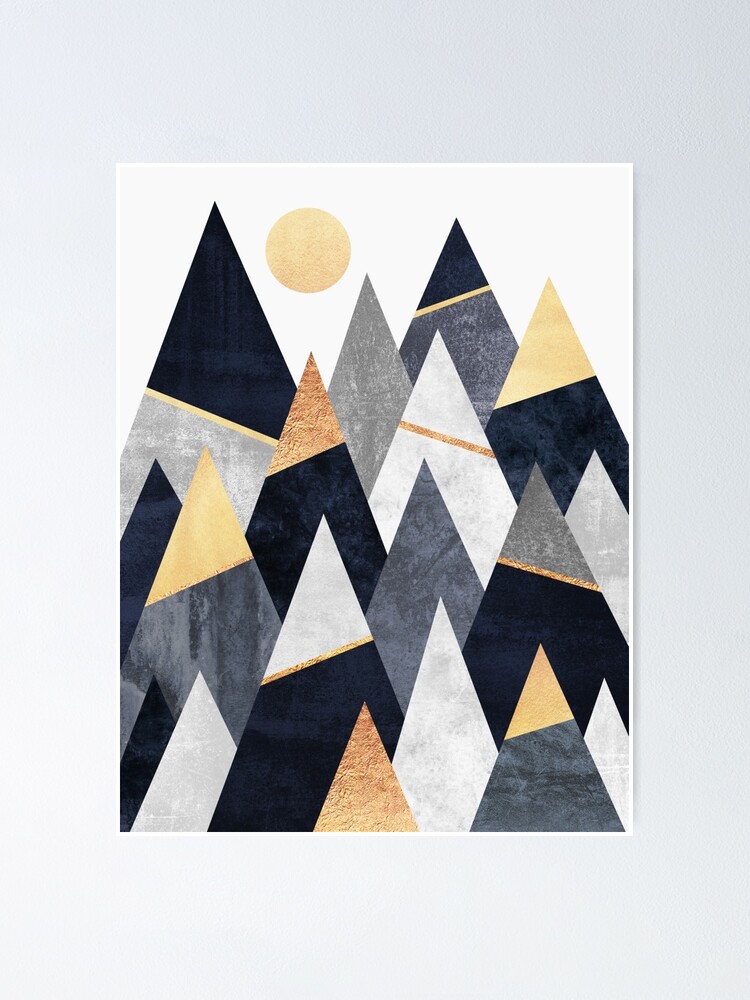 "Fancy Mountains" Poster by foto-ella | Redbubble