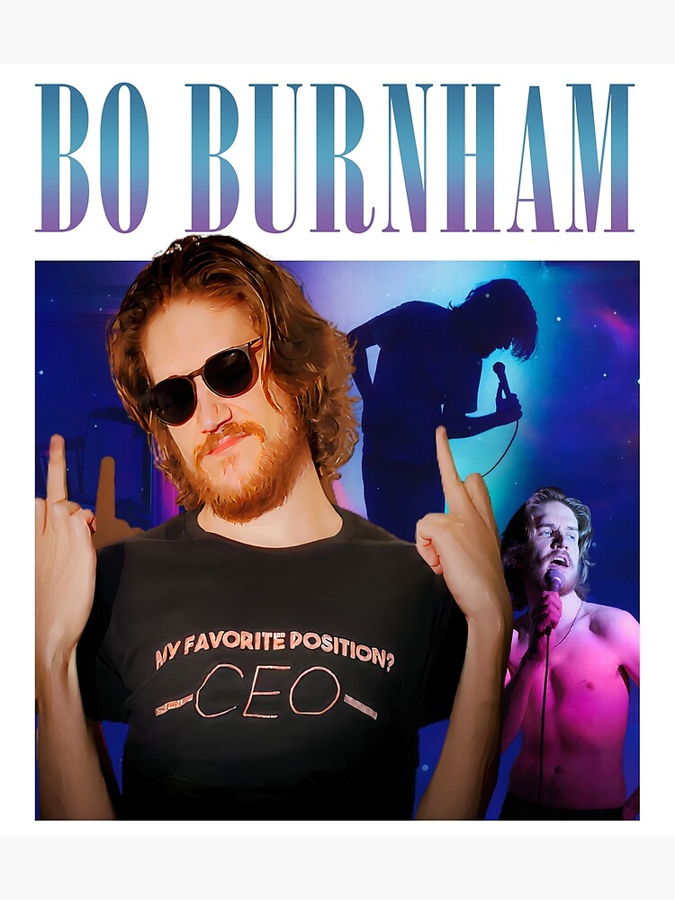 "Bo Burnham, Welcome To The Internet, Vintage Bo Burnham" Poster by ...