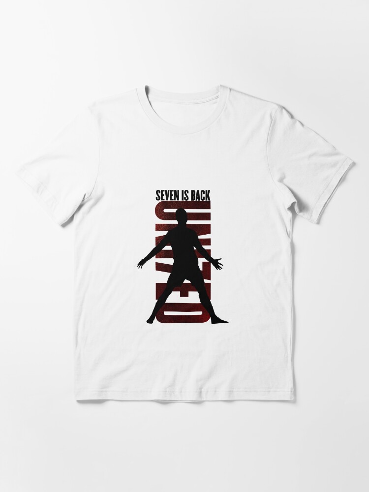 "Cristiano Ronaldo CR7 - Seven is Back" T-shirt for Sale by doerstore ...