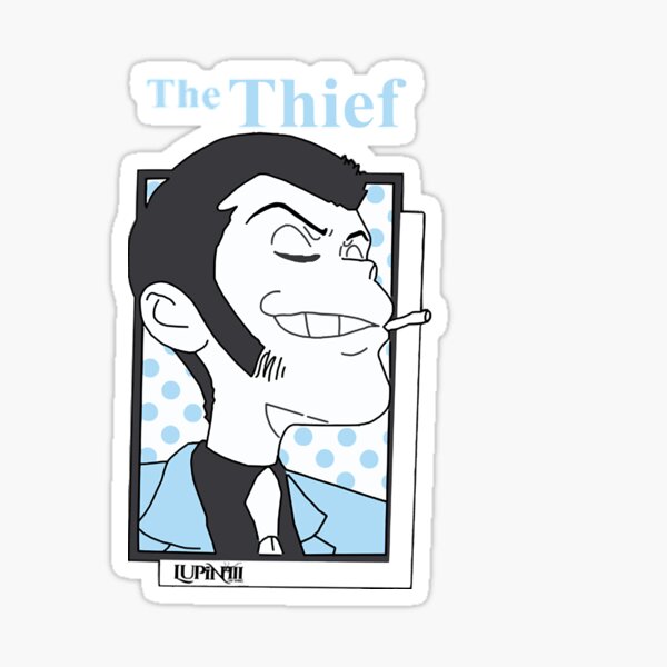 "Lupin III " Sticker by AhrenInda | Redbubble