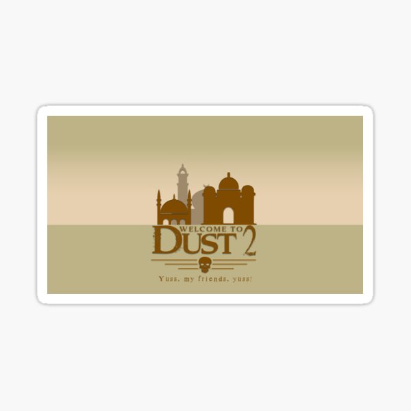 Dust 2 Stickers | Redbubble