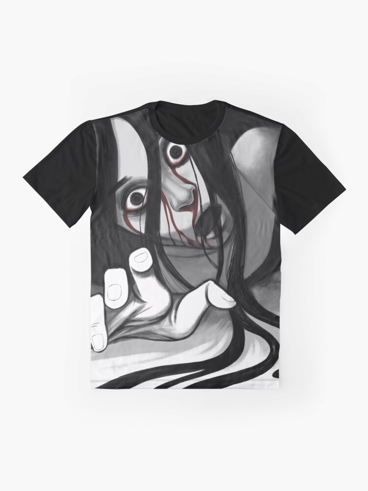 "Ju-On. The Grudge. Kayako Saeki. FANART." Graphic T-Shirt for Sale by ...