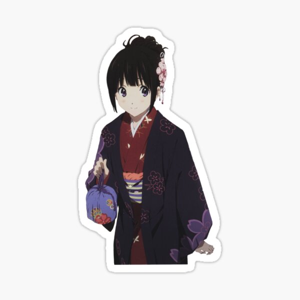 "Hyouka: Chitanda Eru Sticker 2" Sticker by aycer | Redbubble