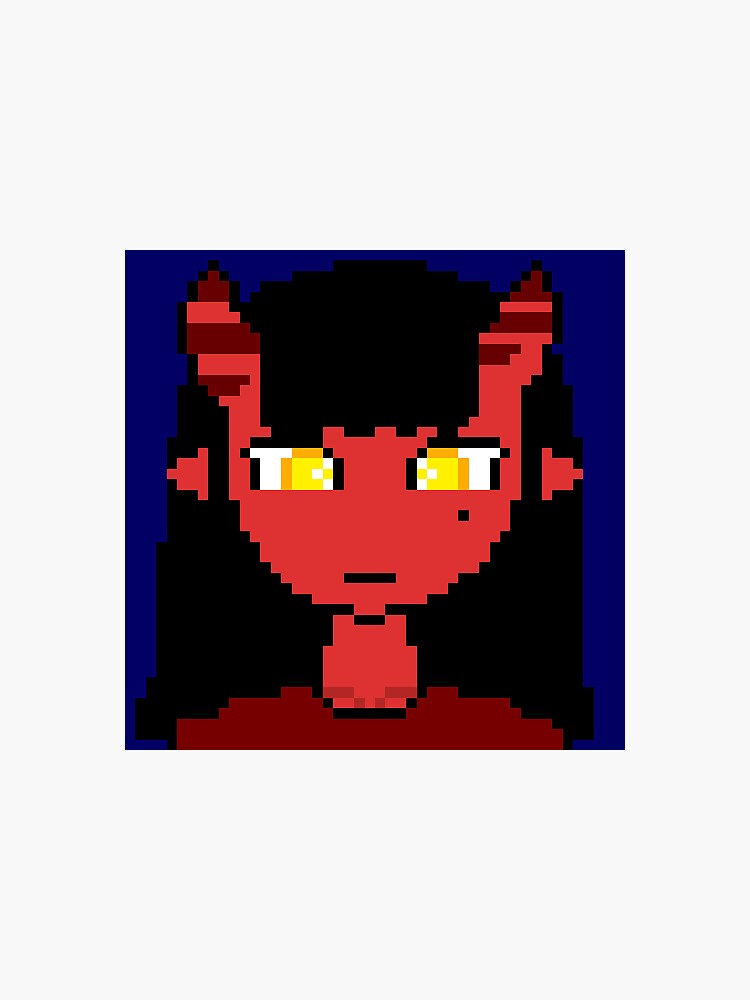 "Meru fanart" Sticker for Sale by 4rrowhead | Redbubble