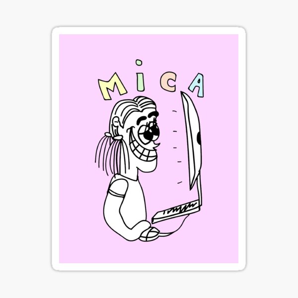 "MICA" Sticker for Sale by cmbuerg43 | Redbubble