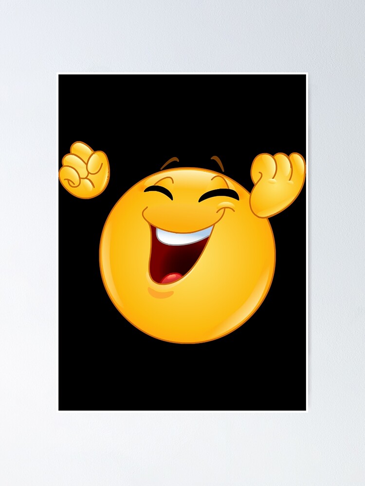 "Winning Gesture Emoji " Poster for Sale by JasoRoen | Redbubble