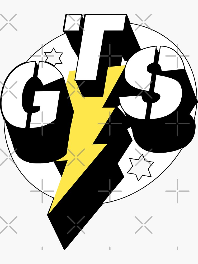 "GTS Cm Punk White" Sticker for Sale by Aydenjam | Redbubble