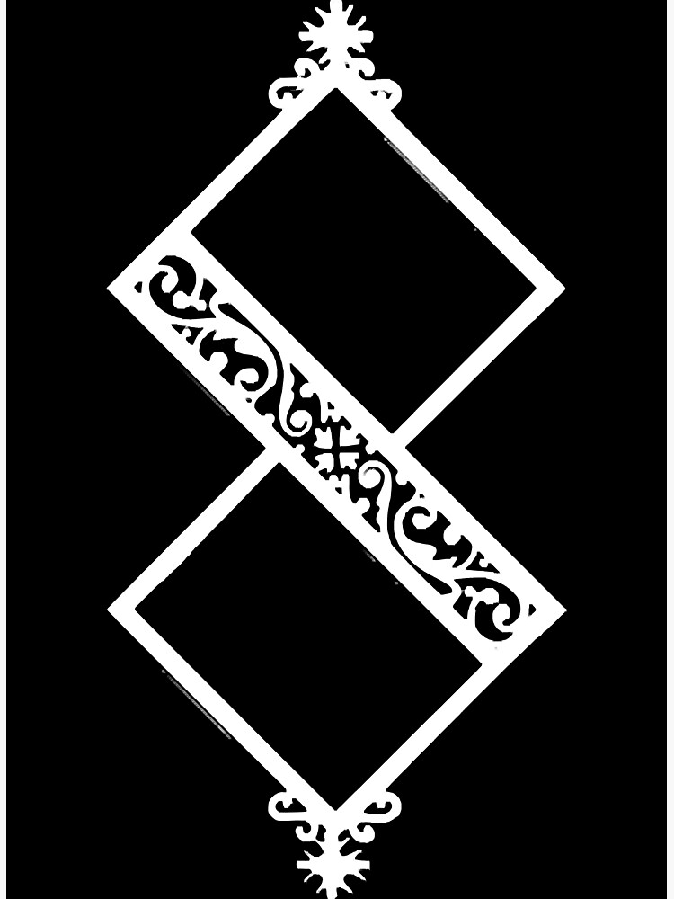 Póster «Símbolo blasfemo Culpa en forma de 8» de anehendri | Redbubble