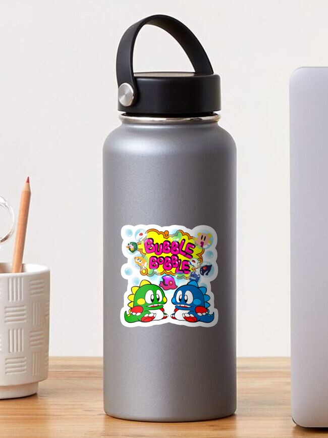 "Bubble Bobble Retro" Sticker for Sale by kaytee137 | Redbubble