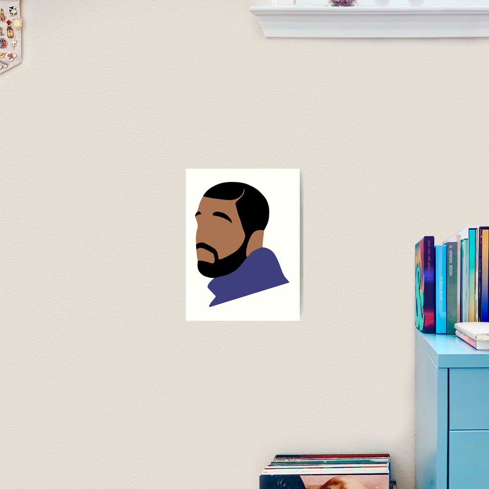 "Drake Hotline Bling Minimalist Art" Art Print by zlapr | Redbubble