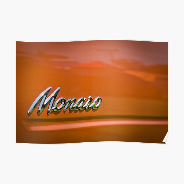 "Holden Monaro Badge - Tiger" Poster by radestilo | Redbubble