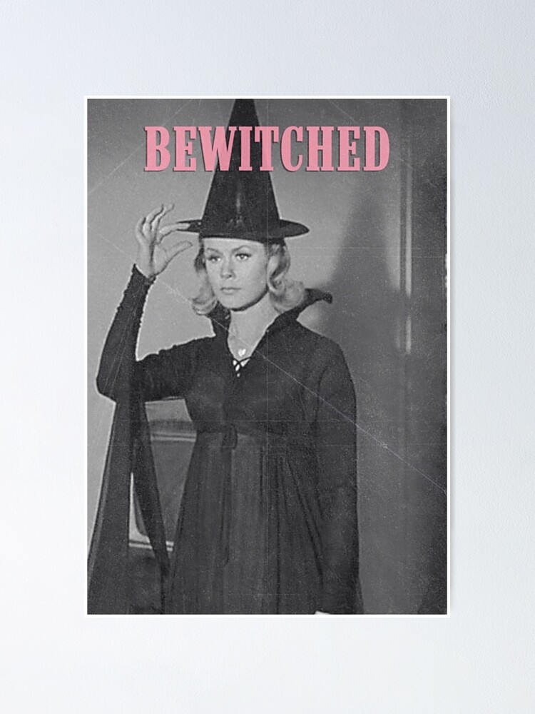 "Bewitched 1964 Vintage" Poster by KathRain | Redbubble