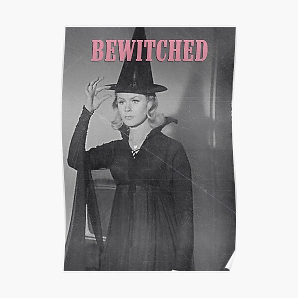 "Bewitched 1964 Vintage" Poster by KathRain | Redbubble