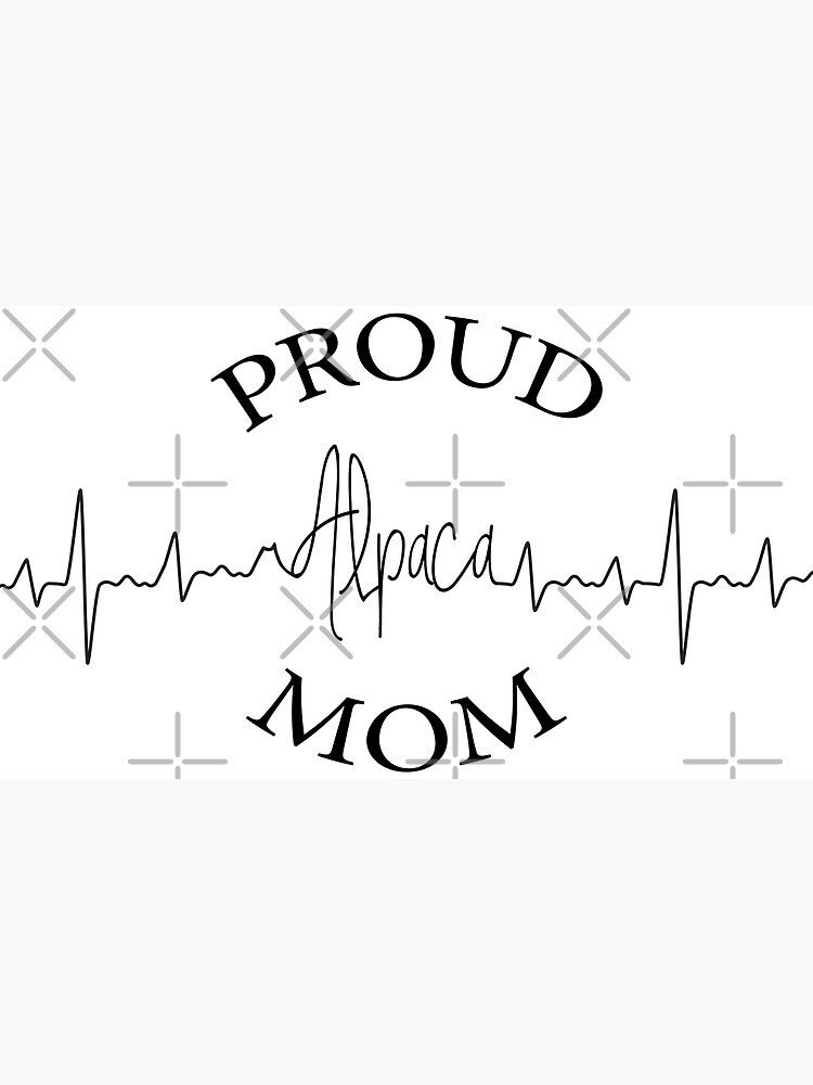 Lámina fotográfica «Orgulloso electrocardiograma de latido del corazón ...