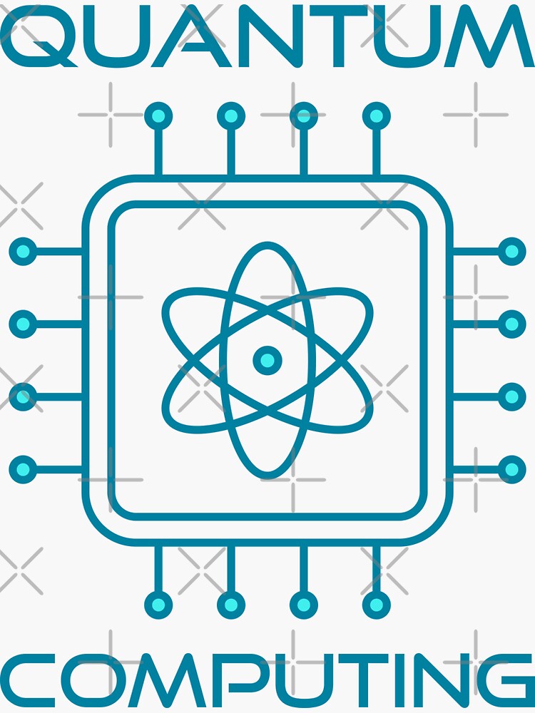 "Quantum Computing" Sticker for Sale by TashaVector | Redbubble