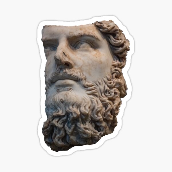 "Legendary ancient greek sculpture" Sticker for Sale by Klotho-Fashion ...