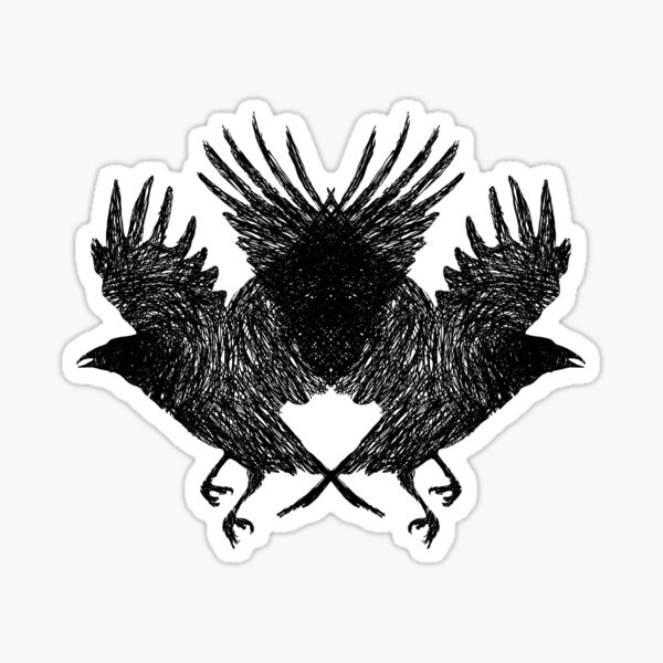 Blood Ravens Stickers | Redbubble