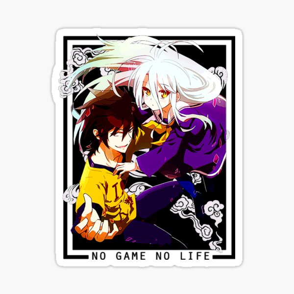 "No Game No Life" Sticker for Sale by Nogameeee21 | Redbubble