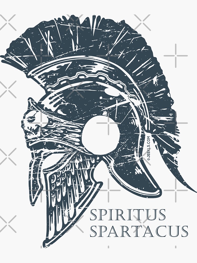 "Spiritus Spartacus" Sticker for Sale by Jeeklsdotcom | Redbubble