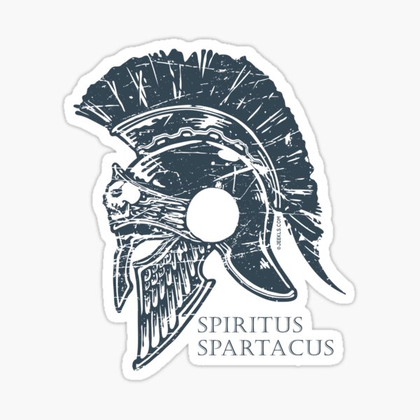 "Spiritus Spartacus" Sticker for Sale by Jeeklsdotcom | Redbubble