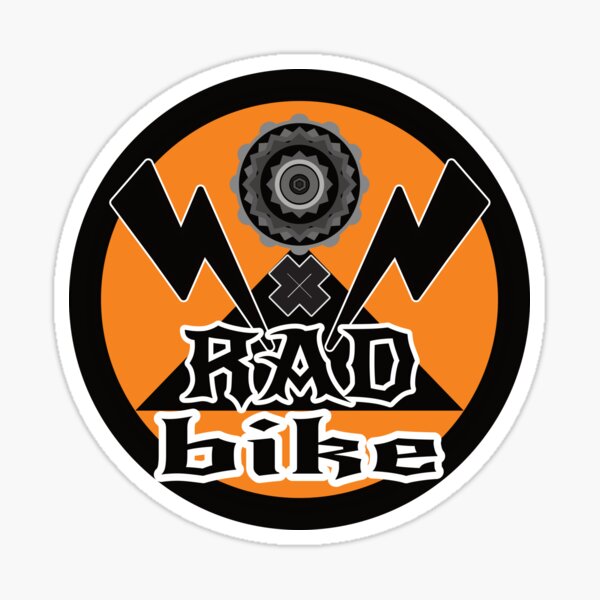 "rad power bike / RADbike /ebike / rider " Sticker for Sale by pink ...