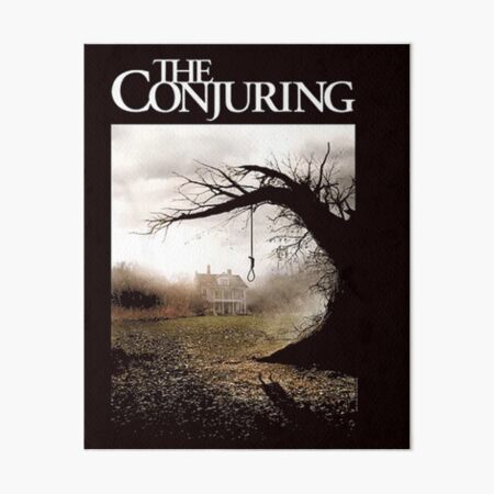 "The Conjuring Tree Movie Poster Black" Art Board Print by LayOutland ...