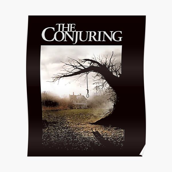 "The Conjuring Tree Movie Poster Black" Poster by LayOutland | Redbubble