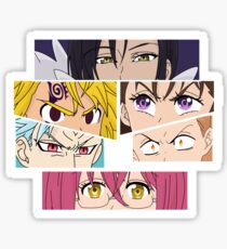 Seven Deadly Sins: Stickers | Redbubble
