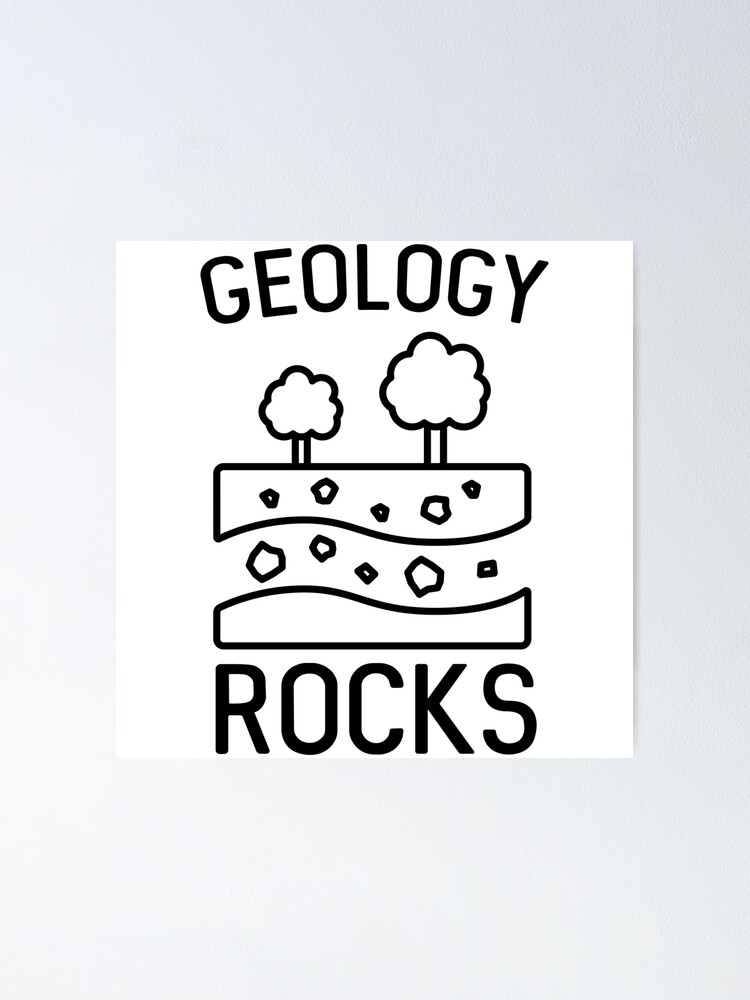 "Geology Rocks Illustration" Poster by trends | Redbubble