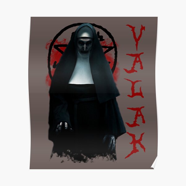 "Movies Valak" Poster by LayOutland | Redbubble
