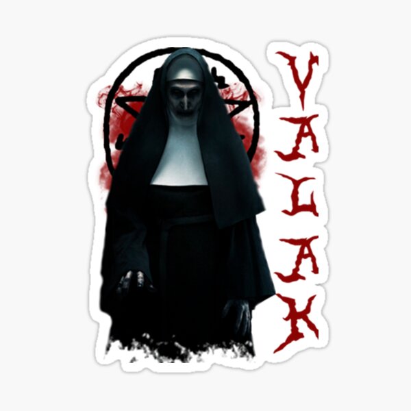 "Movies Valak" Sticker for Sale by LayOutland | Redbubble