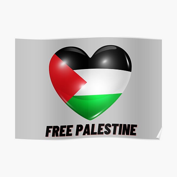 Póster «Libertad para Palestina - Palestina libre - Salva Palestina» de ...